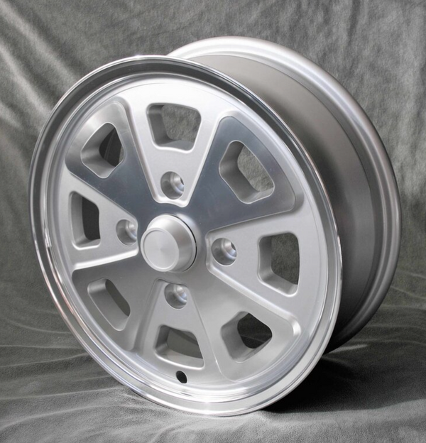 (New) 914-4 Reproduction Silver 5.5jx15 Wheel - 1970-76 - AASE Sales