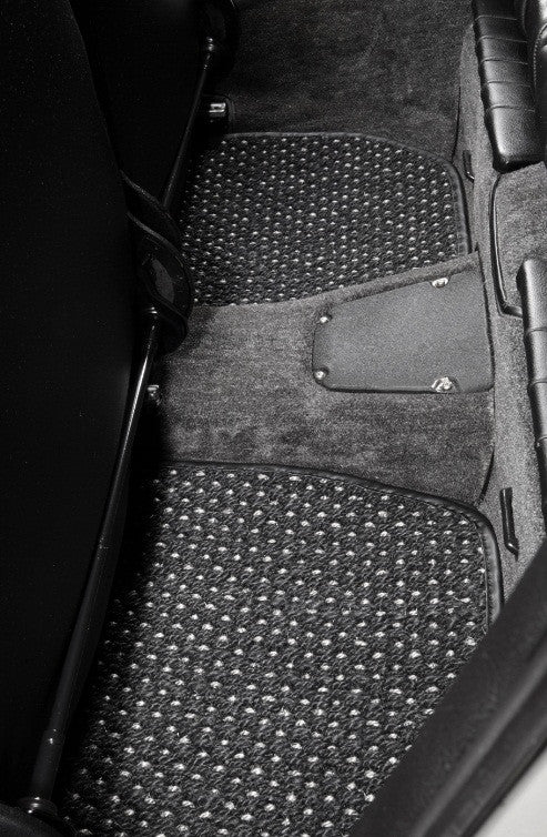 (New) #53 Black and Grey CoCo Mats - Two Piece or Four Piece - AASE Sales