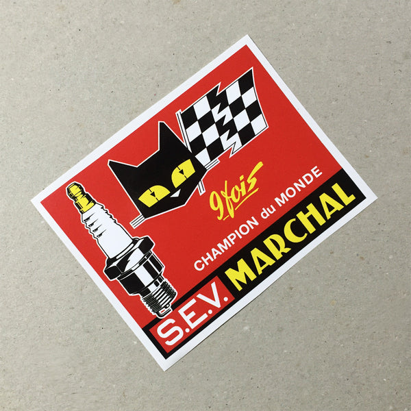 (New) Vintage 'S.E.V. MARCHAL' Decal #2 - AASE Sales