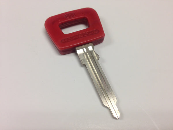 (New) 911/914/930 Red Valet Key Blank - 1965-89 - AASE Sales