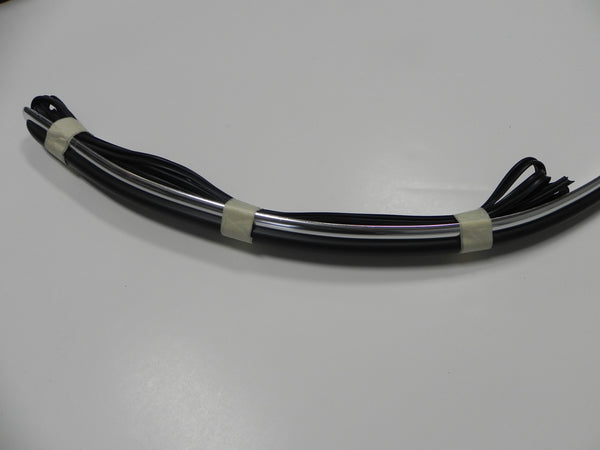 (New) 356 B/C Rear Bumper Deco with Rubber Insert - 1960-65 - AASE Sales