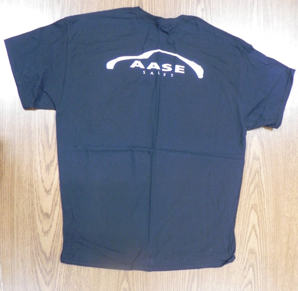 (New) Aase Black XXL T-Shirt - AASE Sales