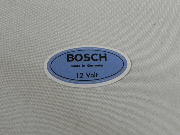 (New) 912 Blue Bosch 12v Ignition Coil Decal - 1967-69 - AASE Sales