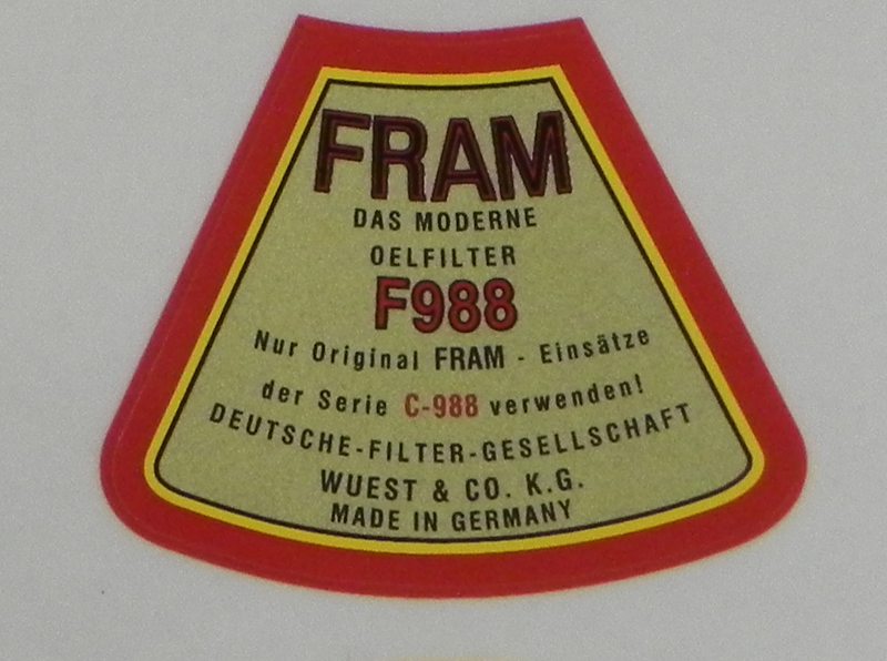 Aase Sales Porsche 356 decals and stickers - AASE Sales